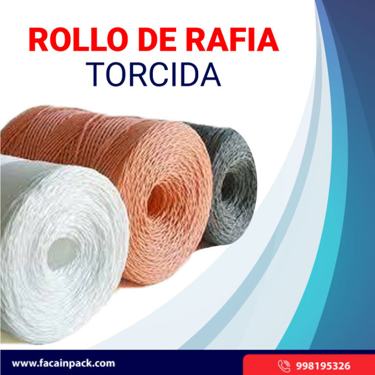 Rollo de Rafia Plana en Perú | Facainpack SAC